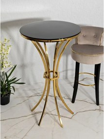 Designový barový stůl Tadanori 60 cm zlatý