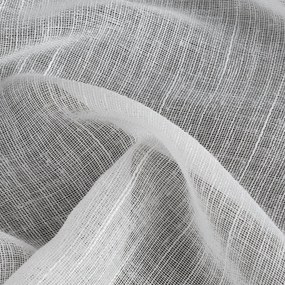 ZÁCLONA NA KROUŽCÍCH CARLA 300 CM X 250 CM CM BÍLÁ