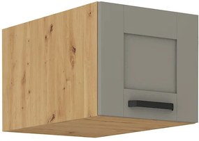 Kuchyňská skříňka LUNA 40 NAGU-36 1F korpus: dub artisan, barva dvířek: světle šedá CLAY