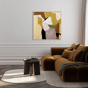 Ručně malovaný obraz s rámem/na plátně 101x101 cm Featured – Malerifabrikken
