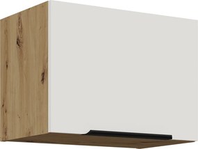 ARIA az | horní skříňka 50 GU-36 1F výklopná | 50 cm | ANTI FINGERPRINT povrch | artisan/bílá