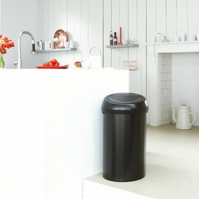 Brabantia Koš Touch Bin 60L matná černá/černé víko