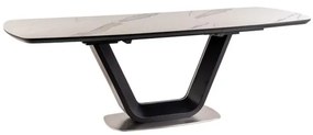 Jídelní stůl Avery II 160 × 90 cm, černá