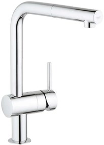 Grohe Minta - Dřezová baterie s výsuvnou koncovkou, chrom 32168000
