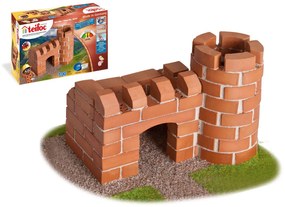 Stavebnice teifoc hrádeček 100ks v krabici 29x18x8cm