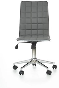 Kancelářská otočná židle TIROL — ekokůže, více barev Černá