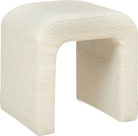 Židle ve tvaru oblouku bouclé SEVI, výška 43 cm