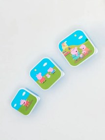 Sinsay - Sada dóz na potraviny s víkem 3 pack Peppa Pig - vícebarevná