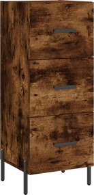Skříň highboard kouřový dub 34,5 x 34 x 180 cm kompozitní dřevo 3198862