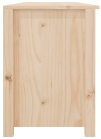 Lavice s botníkem 160 x 36,5 x 50 cm masivní borovice - Default Title