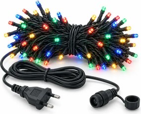 LED světelný řetěz 80 LED vícebarevný 150 cm