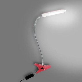 Stolní lampa 02866 Dori Led Red Klips