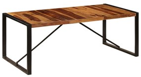 Jídelní stůl 200 x 100 x 75 cm masivní sheeshamové dřevo - Default Title
