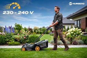 Elektrická sekačka HM-612, 1400W, 34cm | Humberg