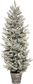 Umělý vánoční stromeček pokrytý sněhem, 150 cm