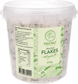 Falksalt Mořská vločková sůl česneková 600g