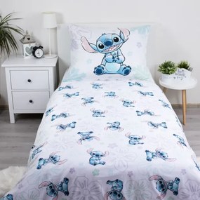 Jerry Fabrics Povlečení Lilo a Stitch Ohana White 140x200, 70x90 cm