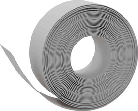 Travní lemy 5 ks šedé 10 m 20 cm polyethylen 3155455