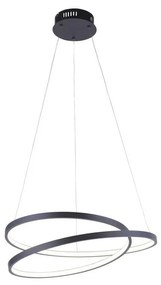Paul Neuhaus Paul Neuhaus 2472-18 - LED Stmívatelný lustr na lanku ROMAN LED/30W/230V černá W1757