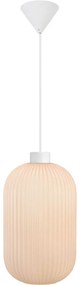 Závěsný lustr z opálového skla Milford pro žárovku E27 ø20cm - Nordlux