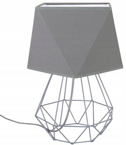 Stolní lampa DIAMOND 1, 1x textilní stínítko (výběr ze 12 barev), (výběr ze 3 barev konstrukce)