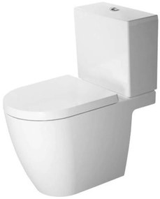 Duravit ME by Starck - WC kombi mísa, vario odpad, s HygieneGlaze, bílá 2172092000