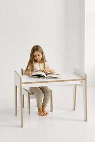 Montessori nábytková sestava pro větší děti - bílá