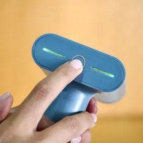 Taurus Sliding Care Compact azurová / Žehlička / Nerezová žehlicí ploc