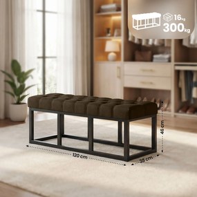 Lavice Amun látka B120 – hnědá
