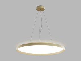 Led2 Závěsné LED svítidlo MOON P-Z, ø 80 cm Barva: Broušené zlato, Stmívání: DALI/PUSH