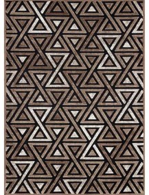 Vopi | Kusový koberec Ragusa 2503 80 silver black - 100 x 140 cm