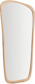 Nástěnné zrcadlo s dřevěným rámem 94,5x192 cm Alura – Kave Home