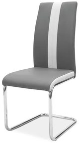Jídelní čalouněná židle H-200 tmavá šedá