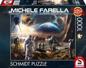 SCHMIDT Puzzle Nekonečné světy - Vesmírné mise / 1000 dílků / od 12 le
