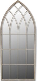 vidaXL Zahradní zrcadlo gotický oblouk 50 x 115 cm interiér i exteriér [41226]