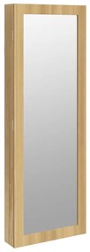 Zrcadlová šperkovnice nástěnná 37,5 x 10 x 106 cm - Default Title