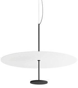 Linea Light CA088DBBWDI Stilo_P, závěsné svítidlo pro nepřímé osvětlení, 32W LED 3000K, bílá/černá, prům. 74,5cm