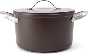 Elmich Nepřilnavý keramický hrnec Zen Ø 24 cm (5,5 l) - hnědá