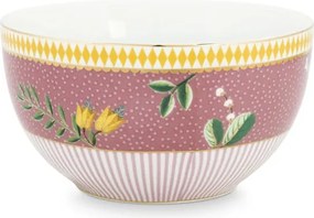 Pip Studio La Majorelle miska Ø12cm, růžová (porcelánová miska)