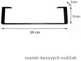 Obývací stěna CALI | 3 díly | sestava B | artisan