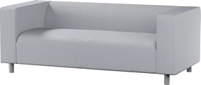 Potah na pohovku IKEA Klippan 2-místná barva šedá látka pletený vzor