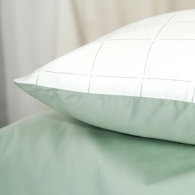 Saténové povlečení Royal Dream - light green Velikost: 140 x 220 + 70 x 90