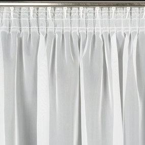 ZÁCLONA NA PÁSCE LUCY 300 CM X 250 CM CM BÍLÁ