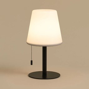 Stolní LED lampa Mikah teplá bílá/černá