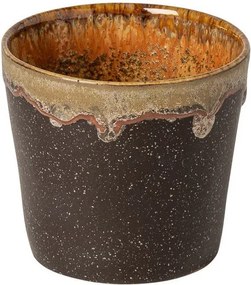 Tmavě hnědý kameninový šálek 190 ml Poterie – Casafina