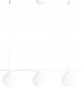 Závěsná Lampa Beryl Glass 3 White 1006E Aldex