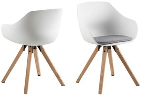 Designová židle Tina bílá