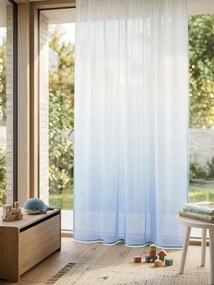 Sinsay - Poloprůhledná záclona s ombre efektem - modrá
