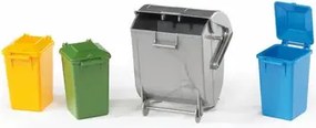 Bruder 02607 Sada popelnic / 1:16 / od 3 let