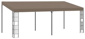 Altán ke zdi 6 x 3 m taupe textil 312262